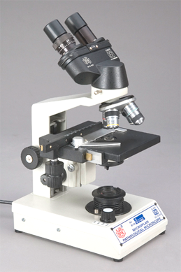 Black Laboratory Microscope - Balaji Traders Khanna ( Panjab), Khanna ...