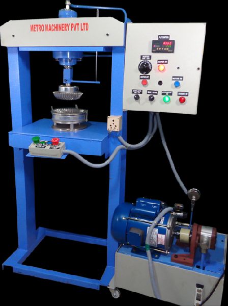 Semi Automatic Paper Plate Machine 2, Power : Single phase / 2HP at ...