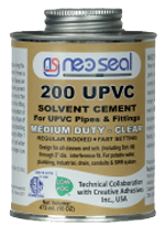 NeoSeal 200 CLEAR / BLUE - Regular Bodied Low VOC PVC, UPVC (PVC-U ...