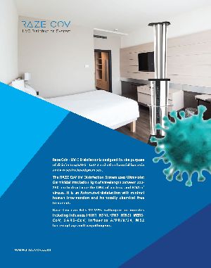 RAZE COV UVC DISINFECTION SYSTEM, Certification : ISO 9001:2008 at Rs ...