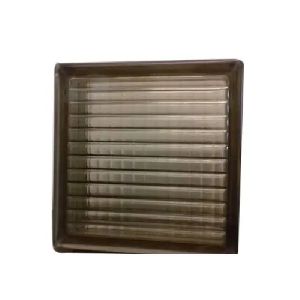 Square Glass Block, Pattern : Plain, Color : Transparent at Rs 165 ...