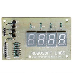 Rectangle Plastic Led Seven Segment Display, for Electronic ...