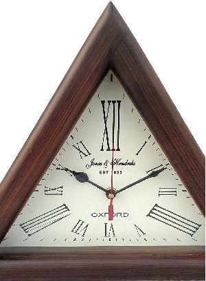 Wooden Vintage Triangle Wall Clock at Rs 90 in Roorkee - ID: 6686227 ...