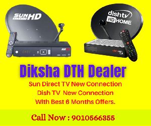 Sun Direct Dth Set Top Box & Airtel Dth Connection Services Service ...