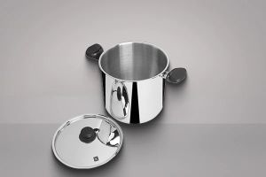 Kitchenovo Mirror / Satin Stainless Steel Novo Stockpot, Size : 20/22 ...
