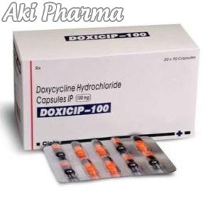 Doximed-L Doxycycline & Lactic Acid Bacillus 100mg Capsules at Best ...