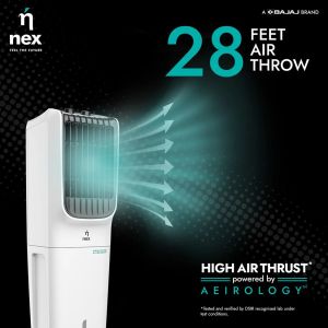 Nex Tac T1 40L Tower Cooler at Rs 12990 in Firozabad - ID: 8463967 ...