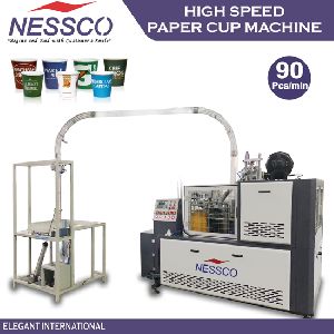 high speed paper cup machine & Tea Coffee Cup Manufacturing Machine ...